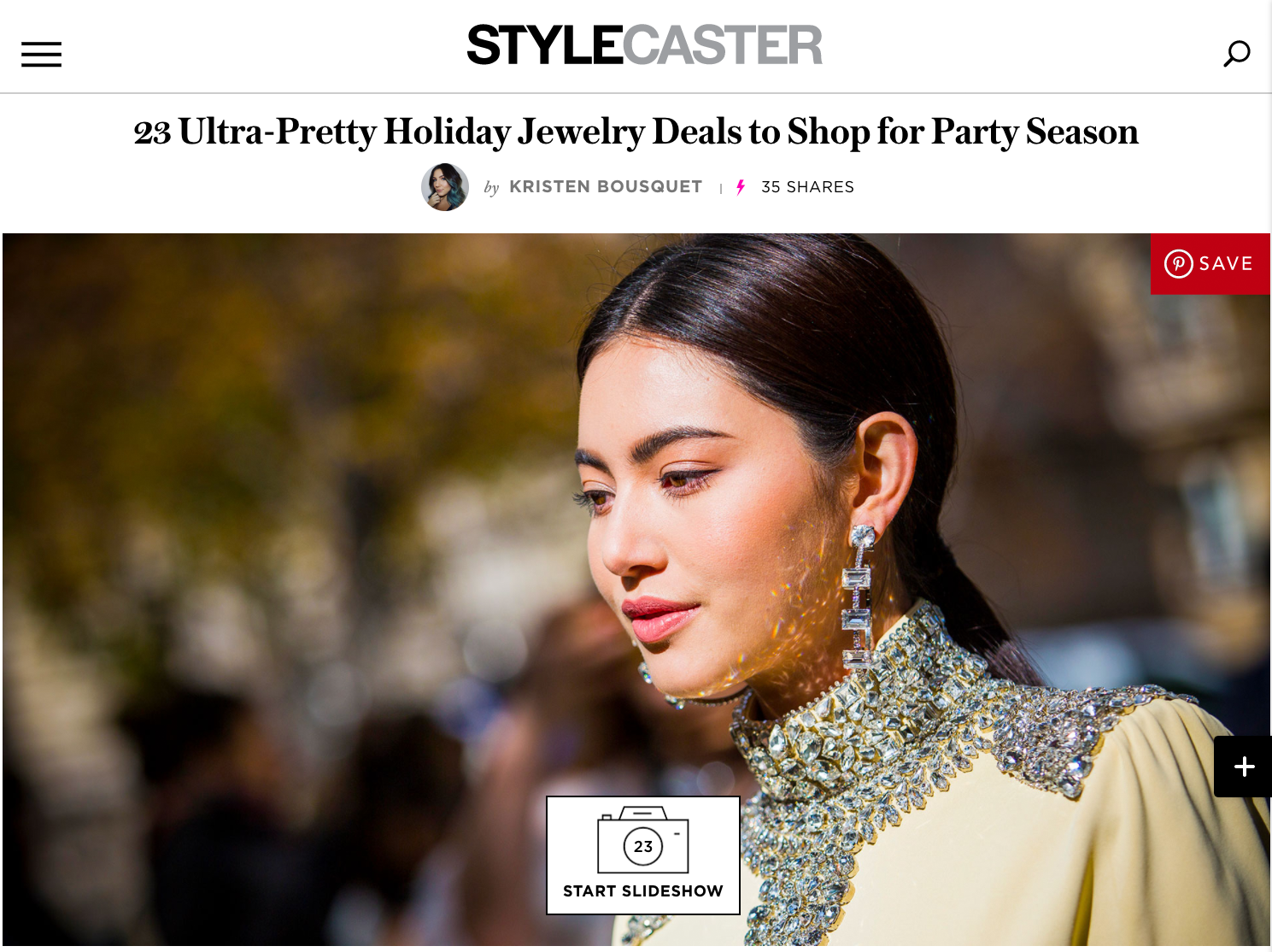 Thanks for the Holiday Feature, StyleCaster! – Delia Langan Jewelry