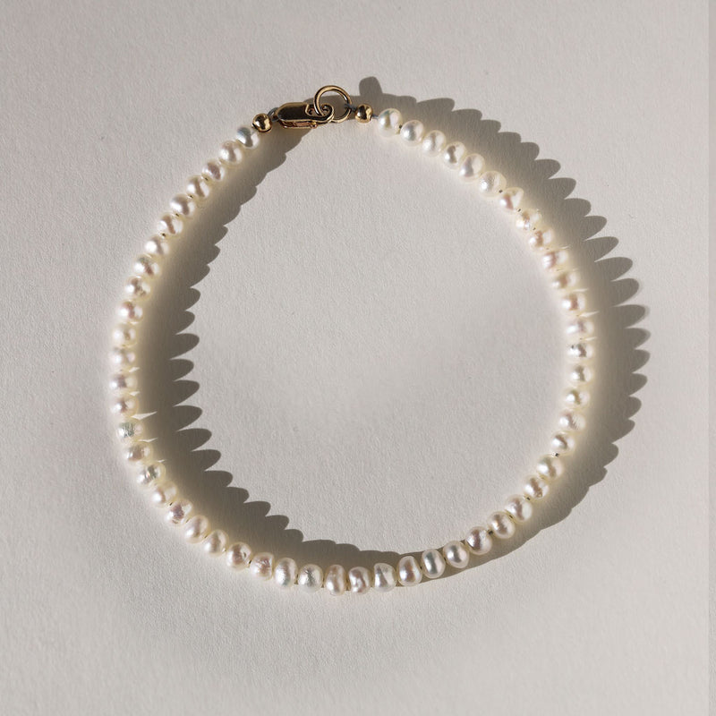 Micro Pearl Bracelet – Delia Langan Jewelry