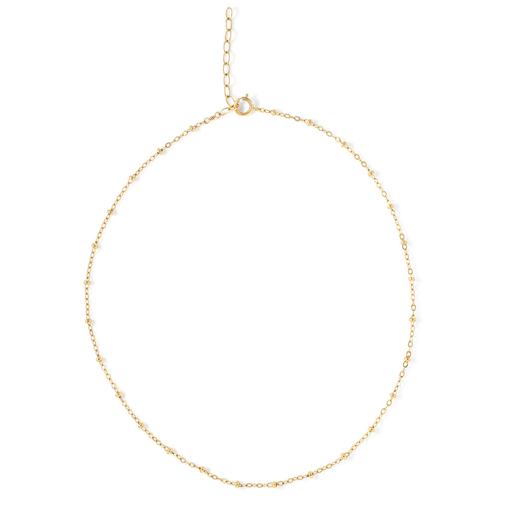 Ball Chain Choker Necklace| Handmade by Delia Langan, NYC – Delia ...